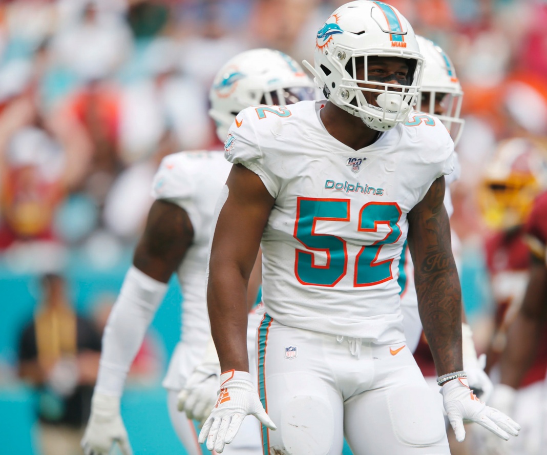 Dolphins linebackers with a lot on the line in 2020 - Aqua Thirteen